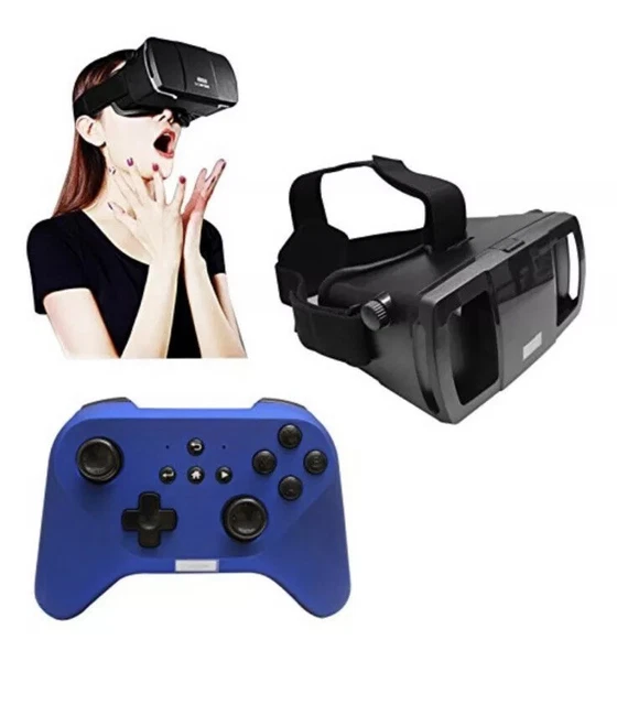 OCCHIALI 3D LEFANT Vr Virtual Realta con controller per iPhone Android ...