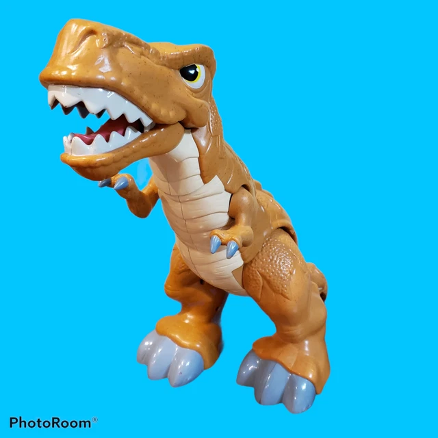 FISHER PRICE IMAGINEXT Mega T Rex Electronic Animated Movement Sounds ...