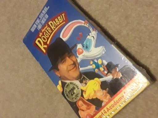 WHO FRAMED ROGER RABBIT VHS FACTORY SEALED Bob Haskins 1988 Touchstone ...