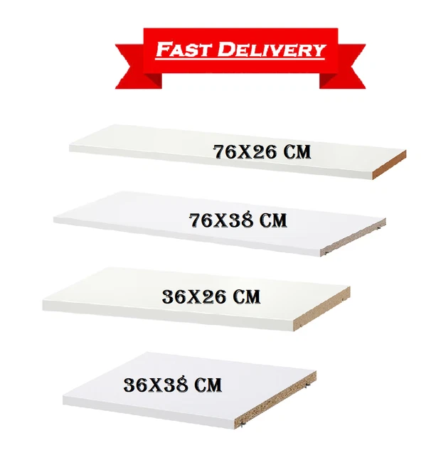 IKEA BILLY EXTRA Shelf White Storage Unit Bookcase shelving shelf unit ...