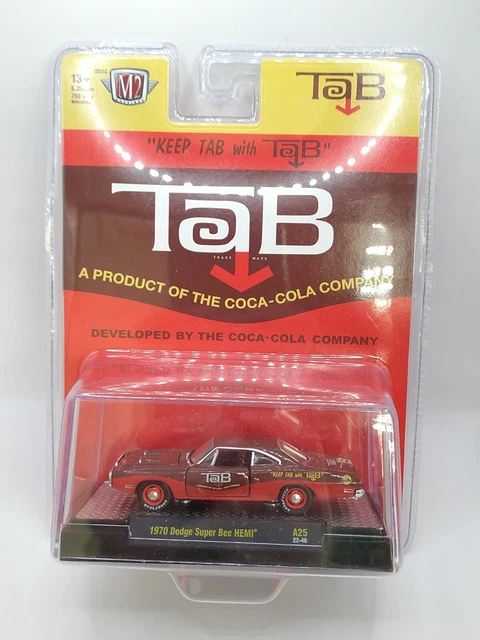M2 MACHINES COCA-COLA Release A25 1970 Dodge Super Bee Hemi (onglet ...