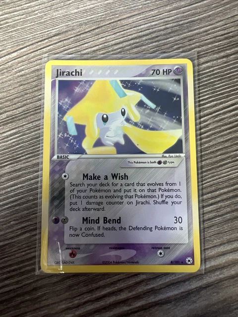 CARTE POKÉMON - Jirachi EX Hidden Legends 8/101 Holo Rare Neuf dans Neuf EUR 10,99 - PicClick FR