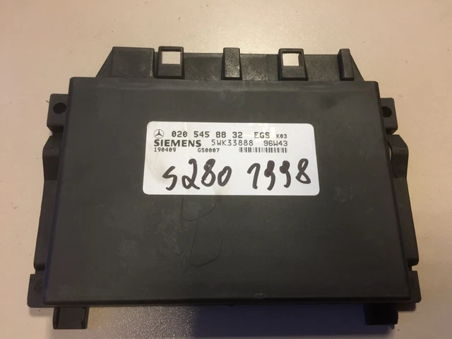 MERCEDES-BENZ W140 R129 EGS control unit transmission 0205458832 £109. ...