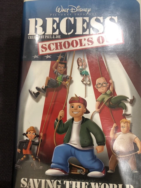 RECESS SCHOOL’S OUT Movie VHS 2001 Walt Disney Adventure $69.99 - PicClick