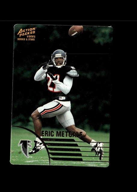ERIC METCALF 1995 bourré d'action Rookies & Stars Football #69 Atlanta ...