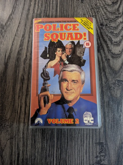 POLICE SQUAD - Volume 2 VHS Video Tape PAL £4.00 - PicClick UK