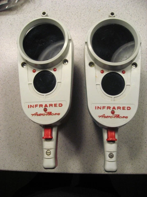 VINTAGE INFRARED INDUSTRIES Infrared Pair of Astro-Phones - Untested £ ...