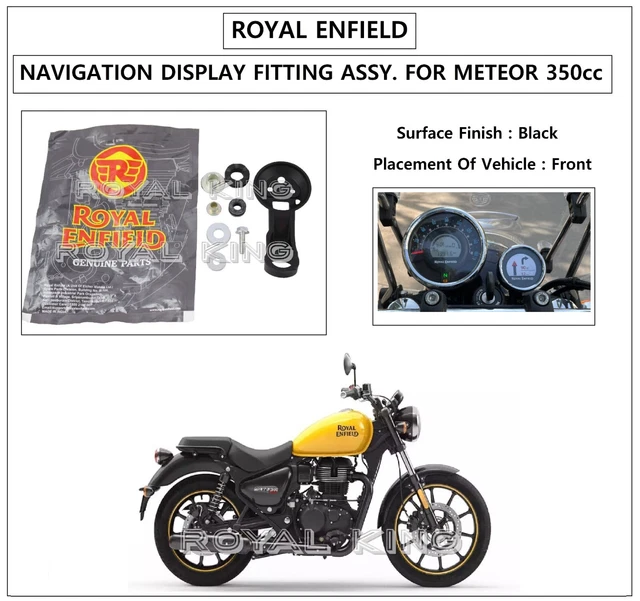 ROYAL ENFIELD METEOR 350cc "NAVIGATION DISPLAY FITTING ASSY" £24.71 ...