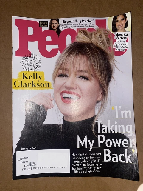 PEOPLE MAGAZINE JANUARY 15 2024 KELLY CLARKSON TAKING POWER BACK ...