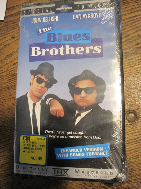BLUES BROTHERS-NEW VHS TAPE-1999 Universal Special ED-Snapcase ...