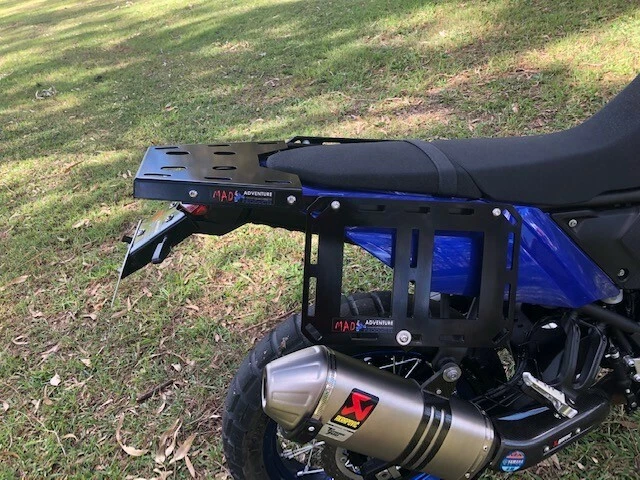YAMAHA TENERE XTZ 700 T7 Rear Platform Rack Alloy Plate and Mounting ...
