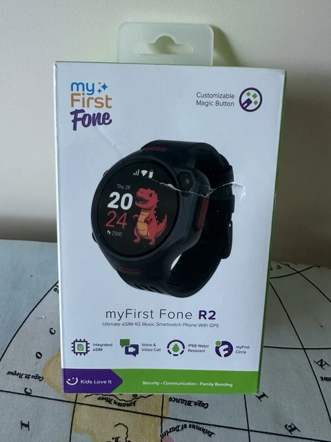 MY FIRST FONE R2 Smart Watch, phone, GPS, music, camera, clock ...