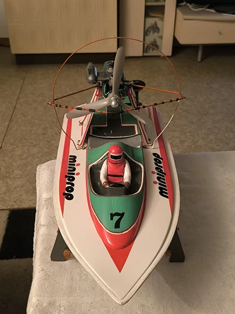 RARITÄT &GRAUPNER MINIPROP 2169 Luftschrauben Boot.Verbrenner Umbau ...