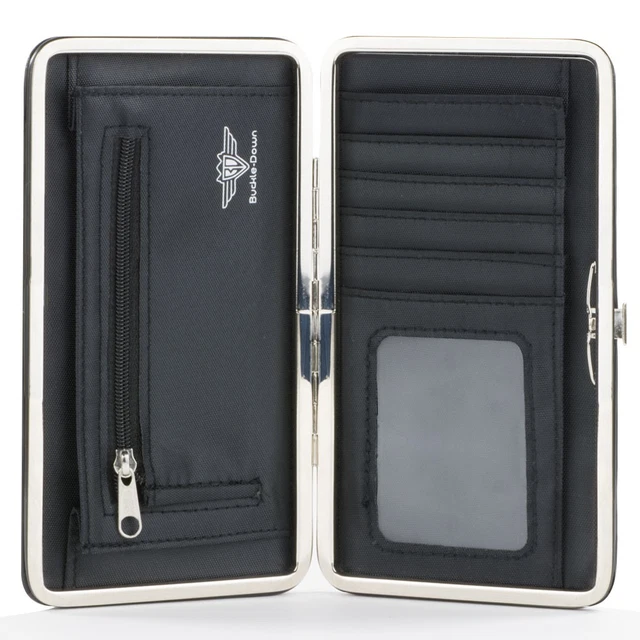 HINGED WALLET SEINFELD Kramer KRAMERICA INDUSTIES Logo Grays/Blue EUR ...