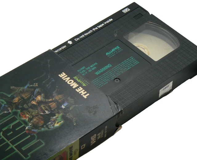TEENAGE MUTANT NINJA Turtles VHS Movies TMNT I, II 1&2 90s $24.99 ...