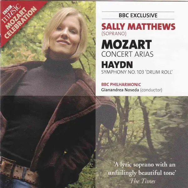 CD SALLY MATTHEWS , Wolfgang Amadeus Mozart , Joseph Haydn , B Concert ...