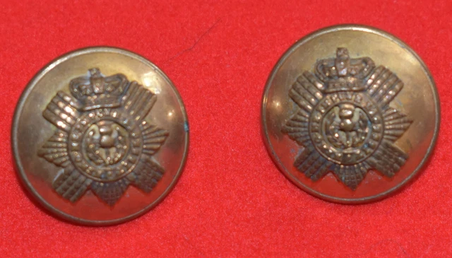 BRITISH ARMY. SCOTS Guards Genuine Victorian Officer’s Buttons £25.00 ...