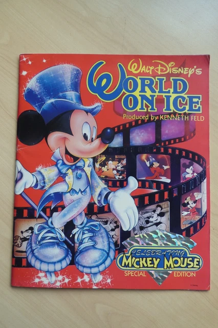 WALT DISNEY'S WORLD ON ICE CELEBRATING MICKEY MOUSE PROGRAM 1992 Aus ...