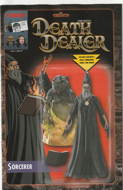 FRANK FRAZETTA'S DEATH Dealer # 6 variante 1:5 housse comme neuf opus ...