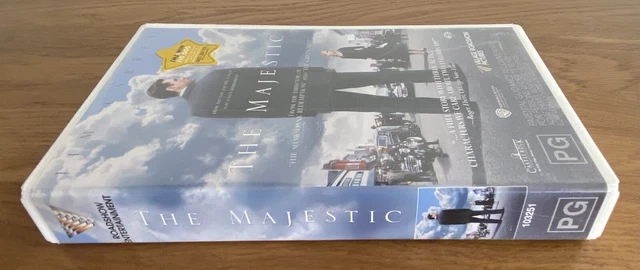 THE MAJESTIC VHS BIG BOX Jim Carrey Roadshow Romance Comedy Drama ...