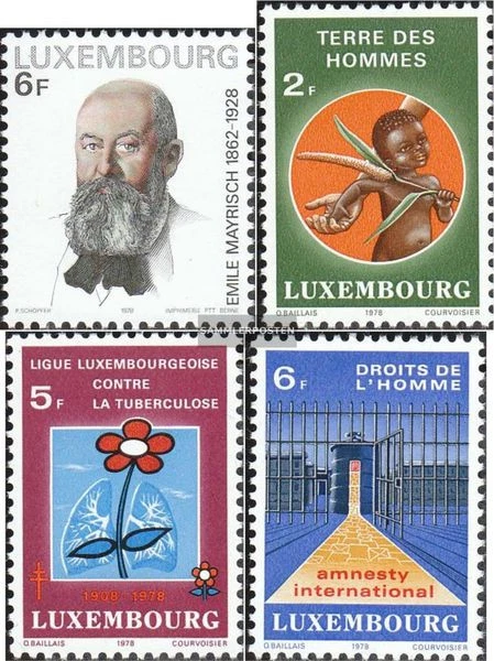 LUXEMBOURG 971,972-974 (COMPLÈTE.EDITION.) neuf avec gomme originale 1978 mayris EUR 1,00 ...