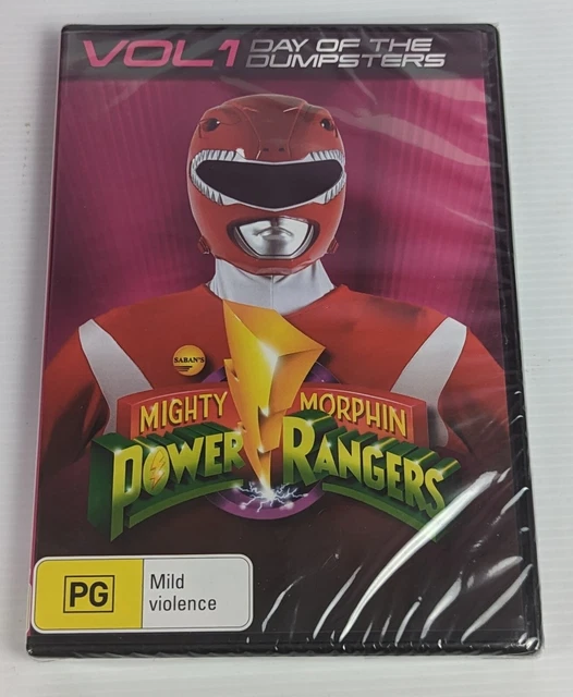 MOVIE VHS - MIGHTY MORPHIN POWER RANGERS DAY OF THE DUMPSTER - Pre ...