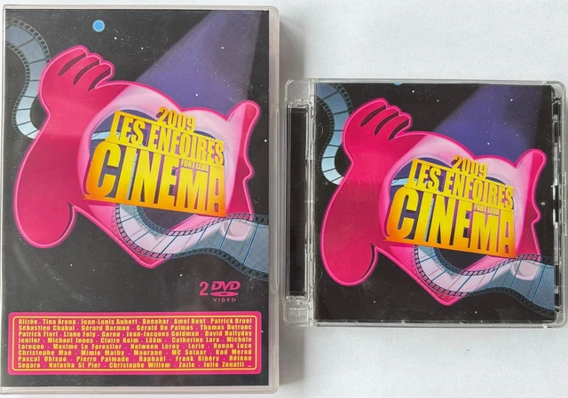 DOUBLE DVD & 2009 Les Enfoirés font leur cinéma " + double cd audio du spectacle EUR 16,99 ...