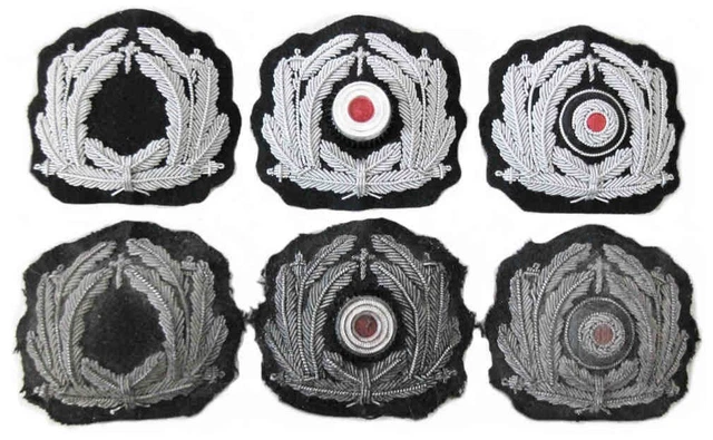 WW2 KRIEGSMARINE CAP Badge Chaplain Priest German Wreath Visor WWII ...