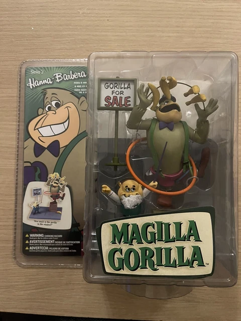 MAGILLA GORILLA & Mr. Peebles Hanna Barbera figure cartone animato ...