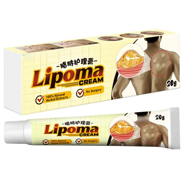 LIPOM-CREME, SICHERE INHALTSSTOFFE, pflanzliche Lipom-Fettklumpen ...