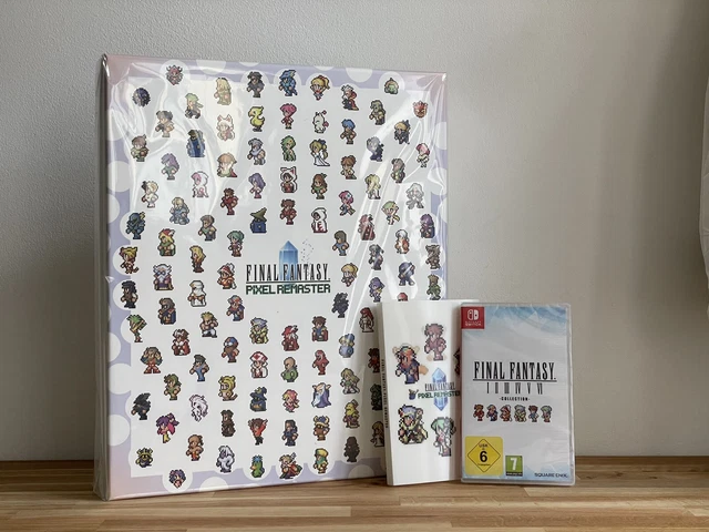 NINTENDO SWITCH FINAL Fantasy I-VI Pixel Remaster Anniversary ...