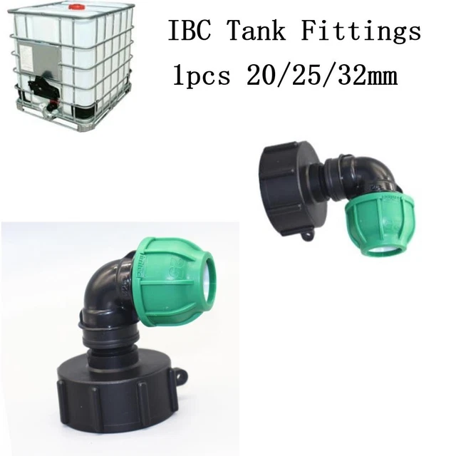 NICE PORTABLE HANDLING IBC Tank Fitting Tank Plastic 20mm 25mm Or 32mm ...