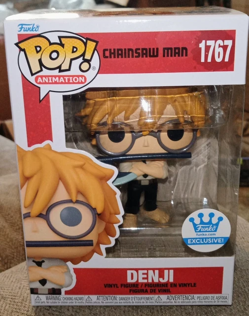 FUNKO POP DENJI #1767 Chainsaw Man Animation Exclusive Vinyl Figure ...