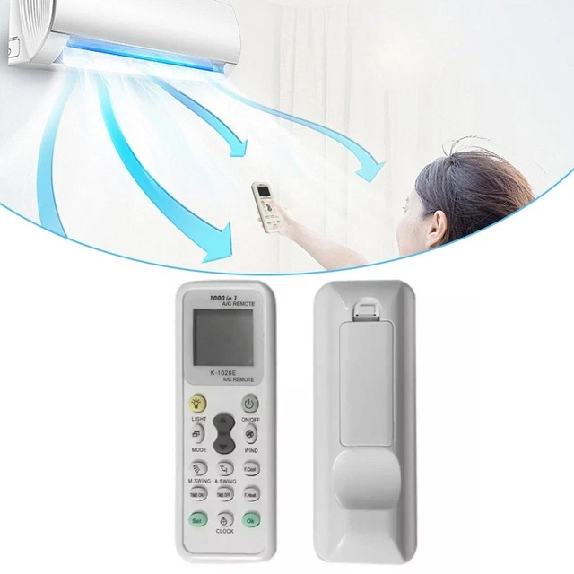 AIR CON REMOTE Air Conditioner Controller Office Use Working Indicator ...
