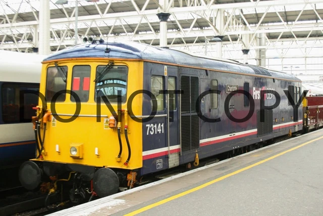 UK DIESEL TRAIN Railway Photograph Of Class 73 73141 Loco. (Rm73-244) £ ...