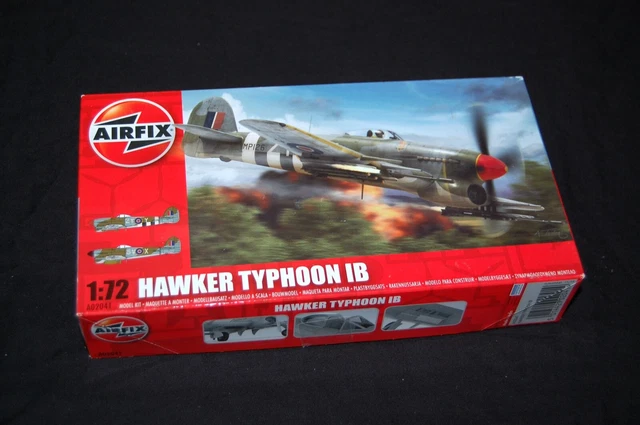 AIRFIX 1/72 SCALE Hawker Typhoon Mk.IB Model Kit £3.20 - PicClick UK