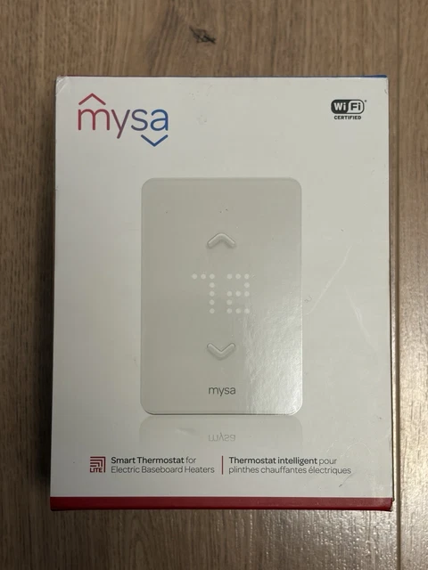 MYSA SMART THERMOSTAT LITE for Electric Baseboard Heaters Model BB V2-0 ...