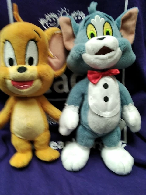 TOM AND JERRY Cartoon - Jerry Mouse & Tom Plush Small Soft Toy 7" £4.99 ...