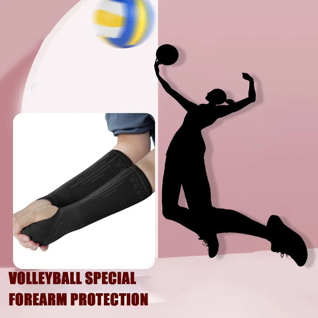 VOLLEYBALL ARM GUARD Sleeves Sports Wristbands Protector Forearm ...