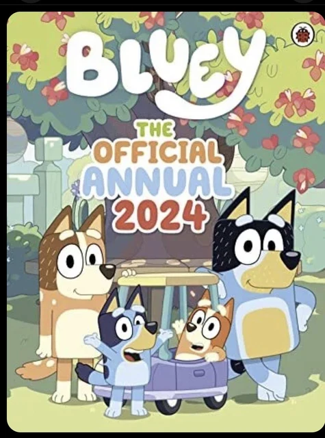 BLUEY: THE OFFICIAL Bluey Annual 2024 by Bluey 9780241622353 | Brand ...