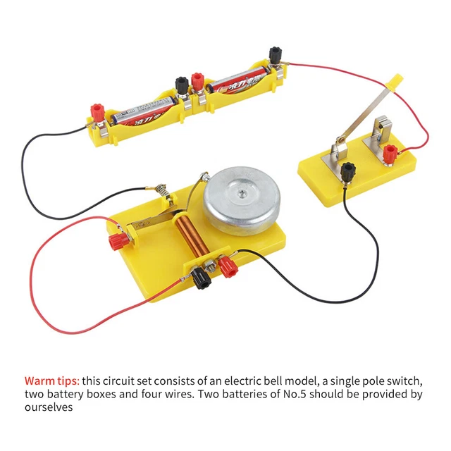 ELECTRICAL TREMBLER BELL Model Science Experimental Principle of ...