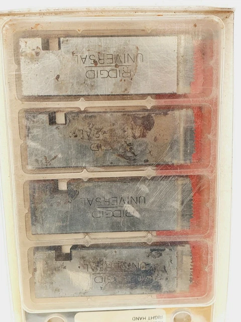 RIDGID 47765 PIPE Dies 1/2 - 3/4" NPT High Speed For Thread Machine Die ...