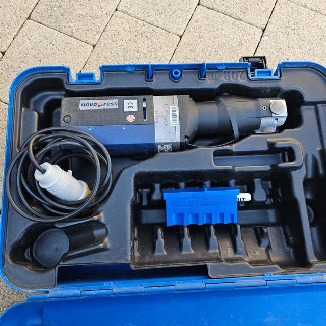 NOVOPRESS GEBERIT ECO301 Mapress 110v Press Crimping Tool £139.00 ...