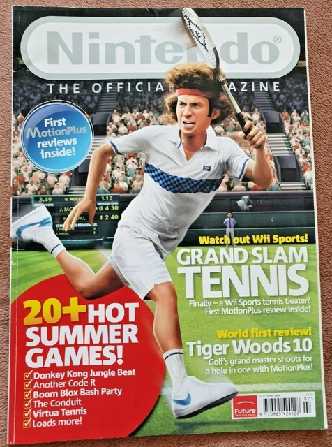 2009 JULY ISSUE 44 The Official Nintendo Magazine Grand Slam Tennis ...