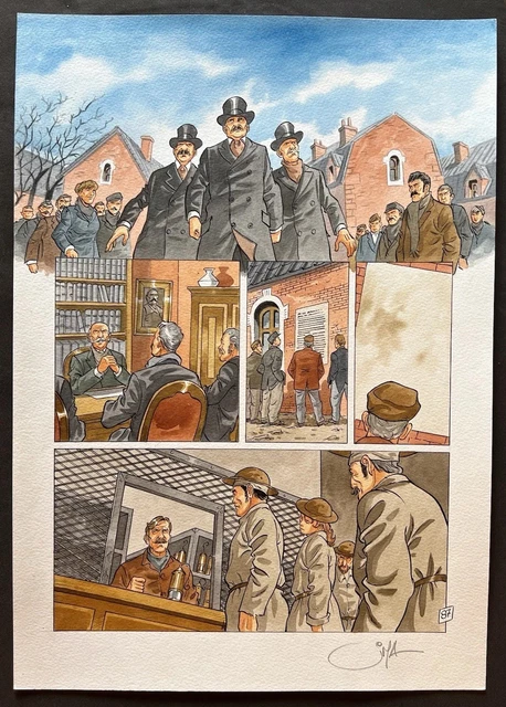 PLANCHE ORIGINALE GERMINAL par Jean-Michel ARROYO - signée EUR 250,00 ...