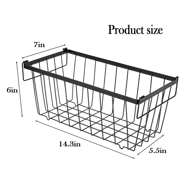 5 PACKS/SET CHEST Freezer Baskets Stackable Freezer Organiser Storage ...