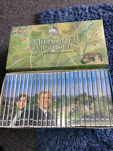 MIDSOMER MURDERS - THE OFFICIAL COLLECTION DVD SET 1-25 Reg 2 / 4 Dvd Box Set EUR 47,31 ...