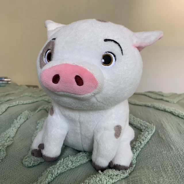 DISNEY STORE MOANA Pua Pig Plush Soft Toy 8” Official VGC £9.99 ...
