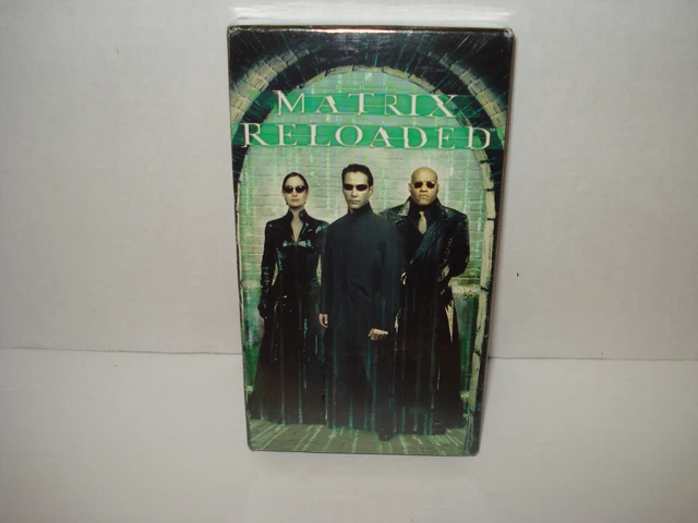 VINTAGE NEW MATRIX Reloaded Vhs Movie Sealed £9.66 - PicClick UK