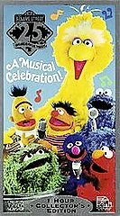 SESAME STREET 25TH Birthday MUSICAL CELEBRATION Vhs Video Tape 1993 ...